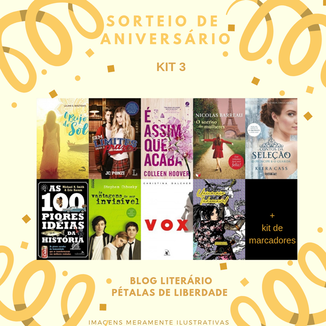 {SORTEIO} 9 anos do blog Pétala de Liberdade - Tudo que motiva