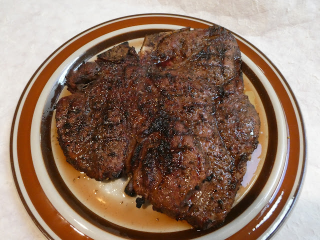 Duck Soup Easy: Mesquite Grilled Three Pepper Beef Porterhouse Steak ...