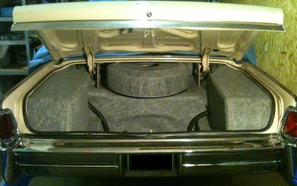 1964 Lincoln Continental : Trunk restoration (part 3)