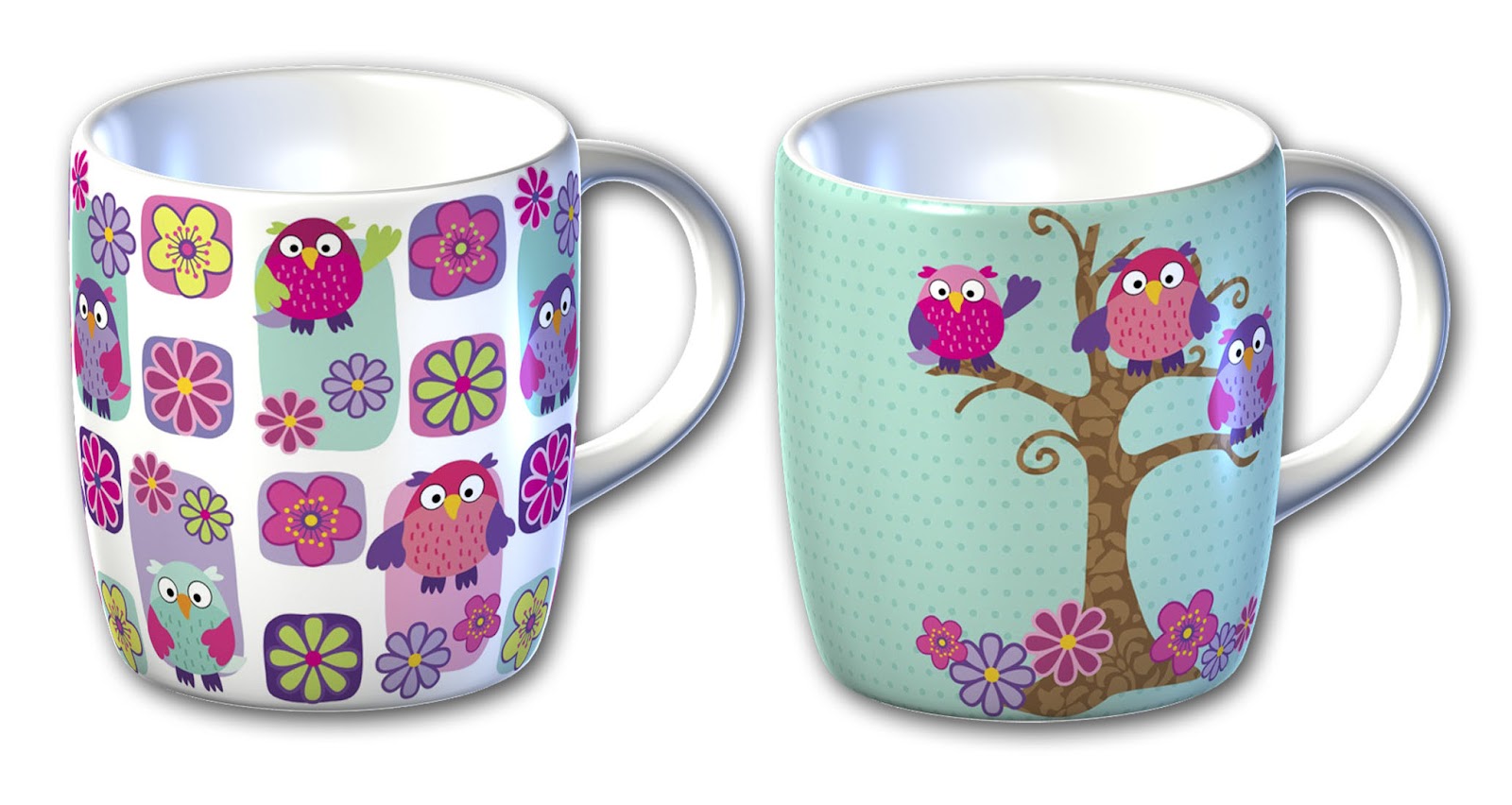 Owl Mugs
