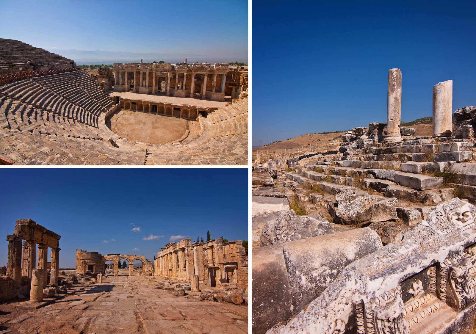 life without mondays: The ancient paths of Hierapolis
