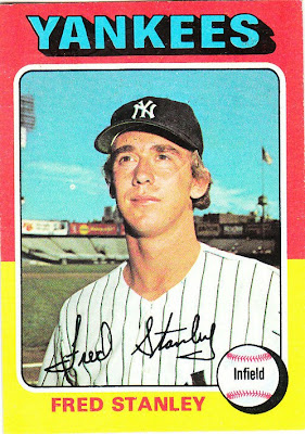 1975 Topps (it's far out, man): #503 - Fred Stanley