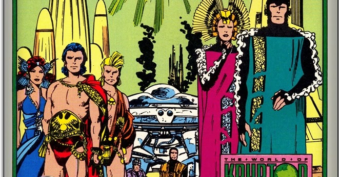 DC in the 80s: John Byrne re-writes Kryptonian history in The World of ...