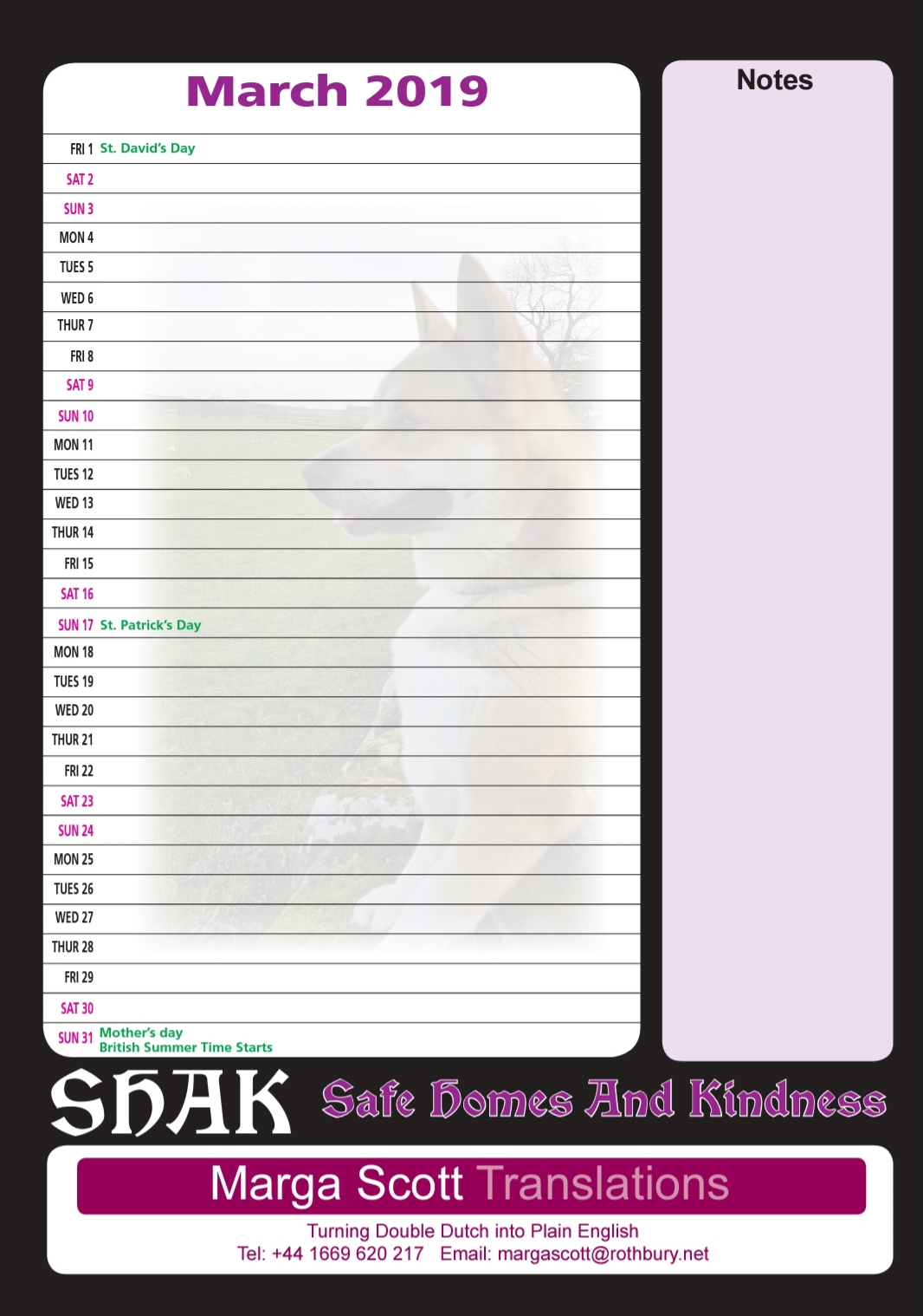 "It's A Dog's Life"..... SHAK (Safe Homes And Kindness): 2019 SHAK ...