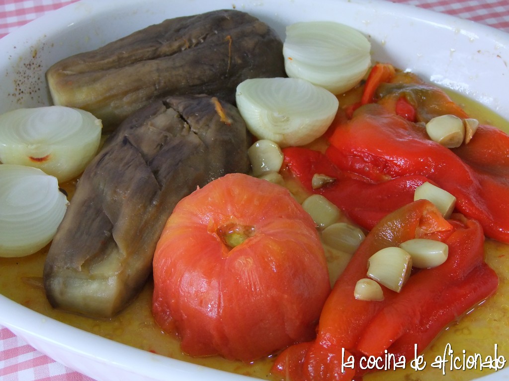 la cocina de aficionado: Escalivada