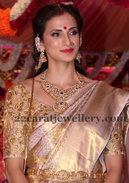 Shilpa Reddy at her Brother Wedding - Jewellery Designs