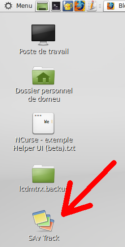Developer Notepad: Linux Mint: Démarrer un Script Python depuis de bureau