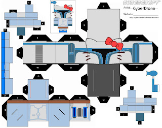 Cubeecraft °°: Cubeecraft de °° Hello Kitty °°