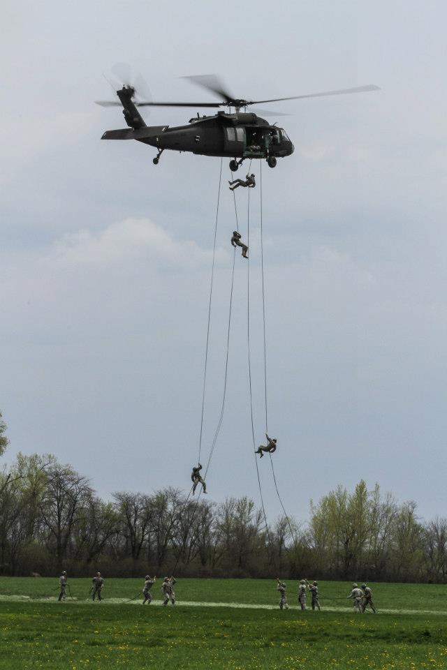 Red Bull Rising: Red Bull Soldiers Graduate 'Air Assault' Course in Iowa