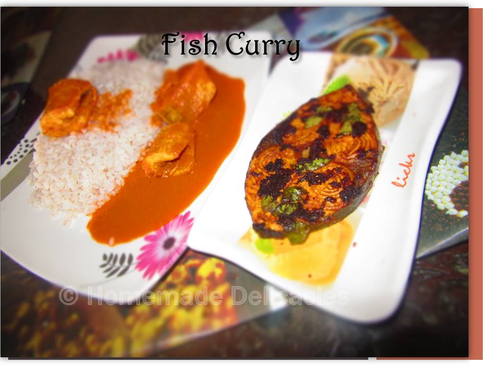 Homemade Delicacies: Lady fish curry