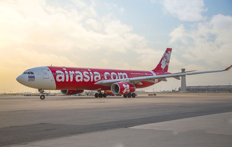 First flight of THAI AIRASIA lands in Maldives… ~ Maldives Travel News ...