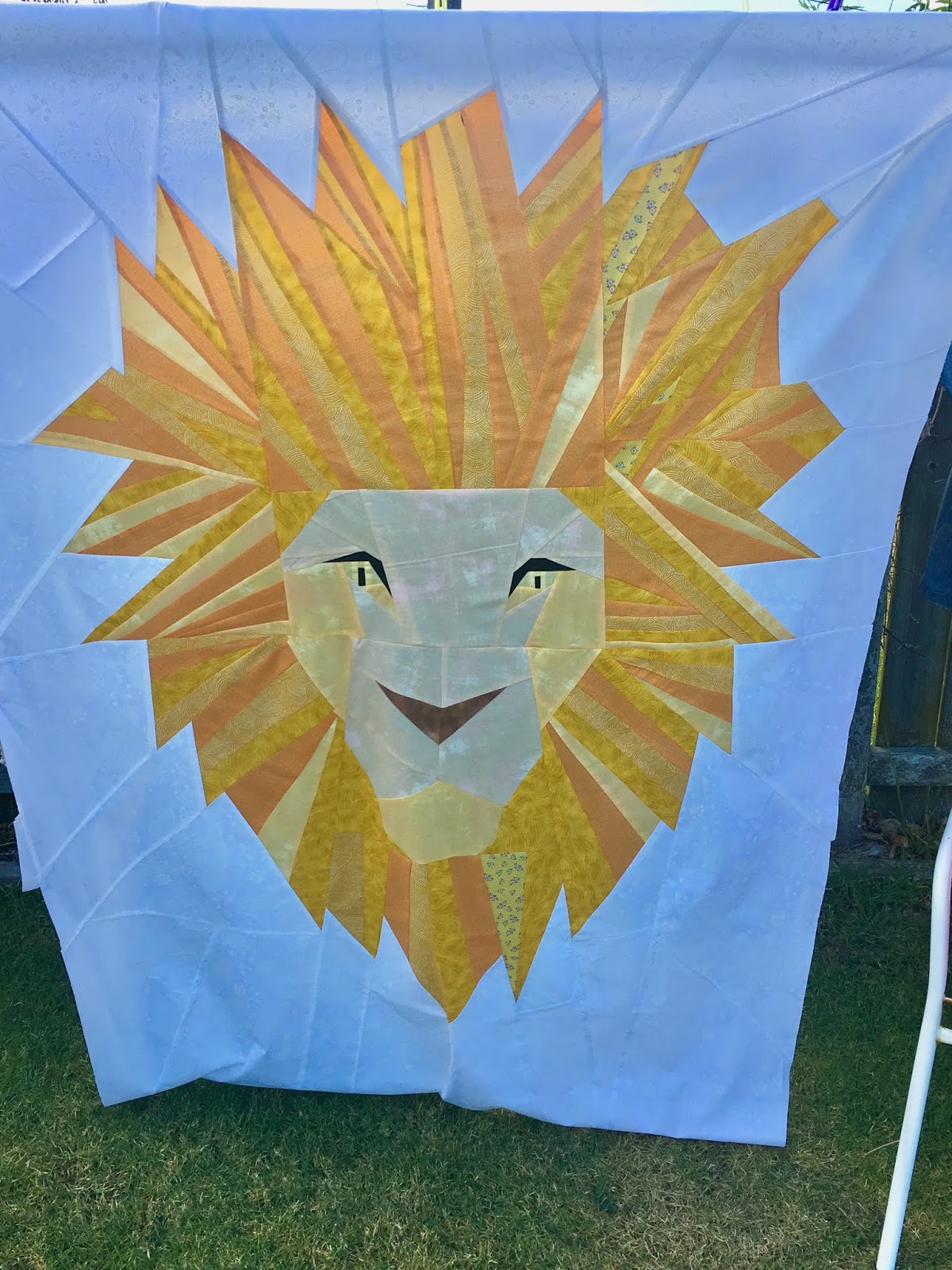 KOHATU Patterns: Lion Brave Quilt Update