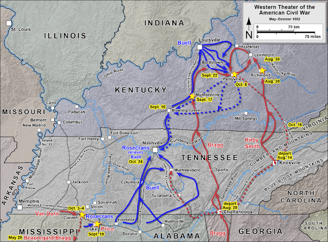 ONCE A CIVIL WAR: October 8, 1862---The Battle of Perryville