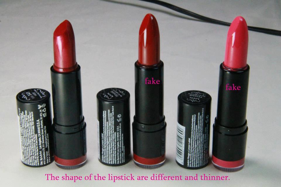 Less is BEAUTIFUL: FAKE NYX LIPSTICK
