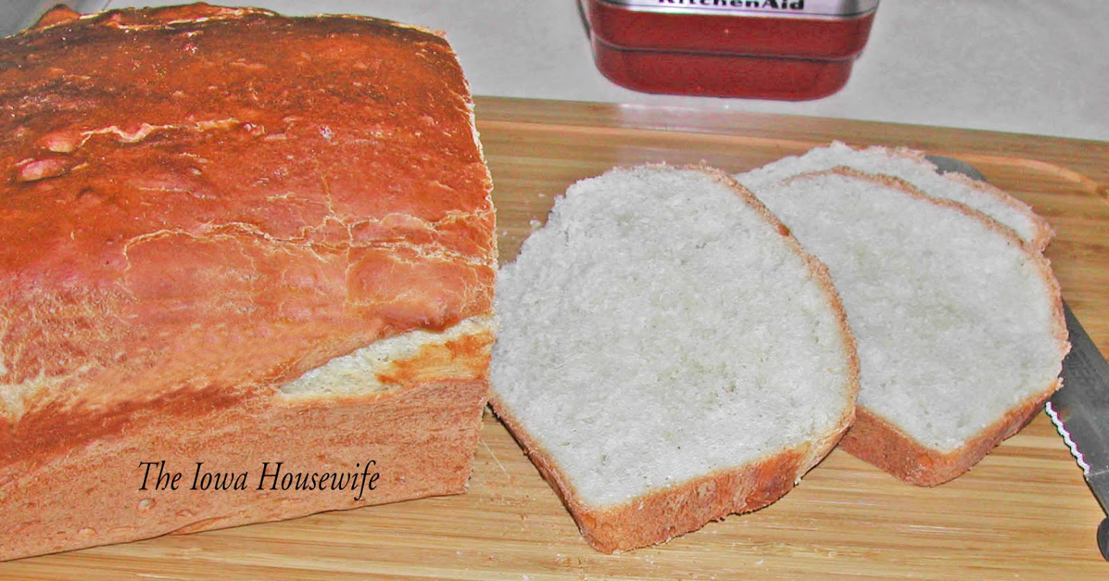 The Iowa Housewife: White Batter Bread