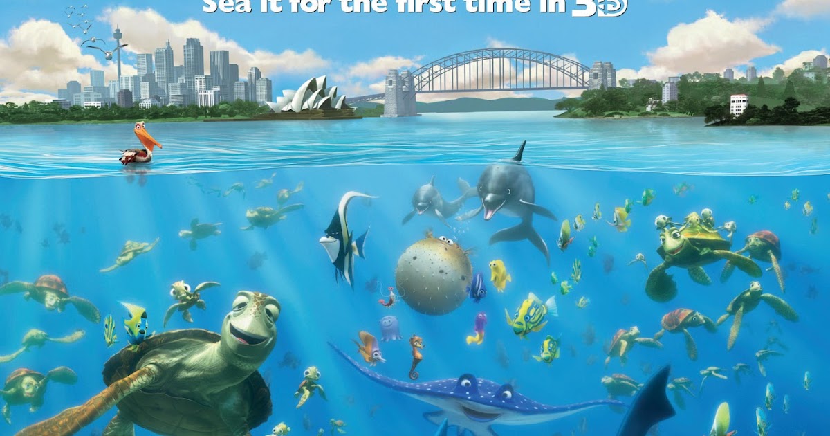 FREE IS MY LIFE: MOVIE REVIEW: FInding Nemo 3D