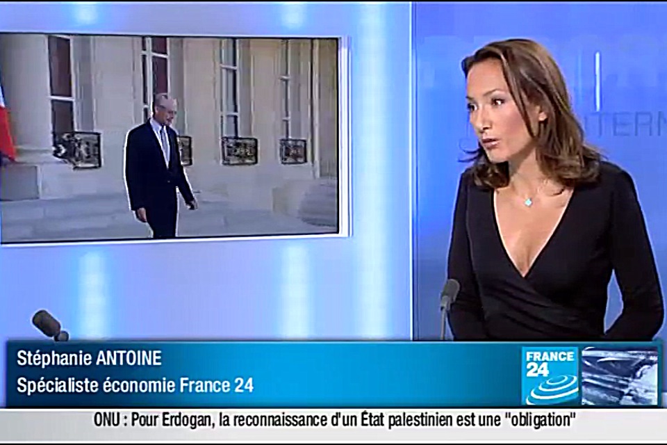 vuesalatele: 2011 09 13 @17H30 - STEPHANIE ANTOINE - FRANCE24 - LE JOURNAL
