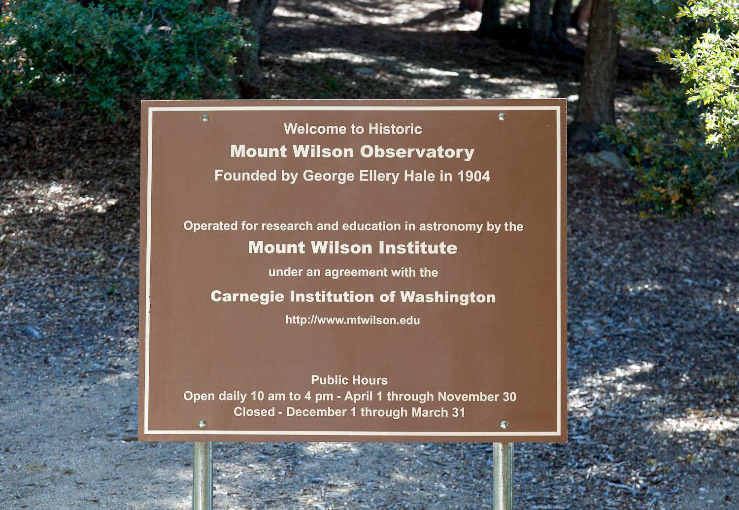 Sunday Road Trip: Mount Wilson Observatory