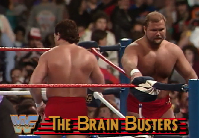 Match of the Year: Strike Force vs. The Brain Busters 4/2/89 ...