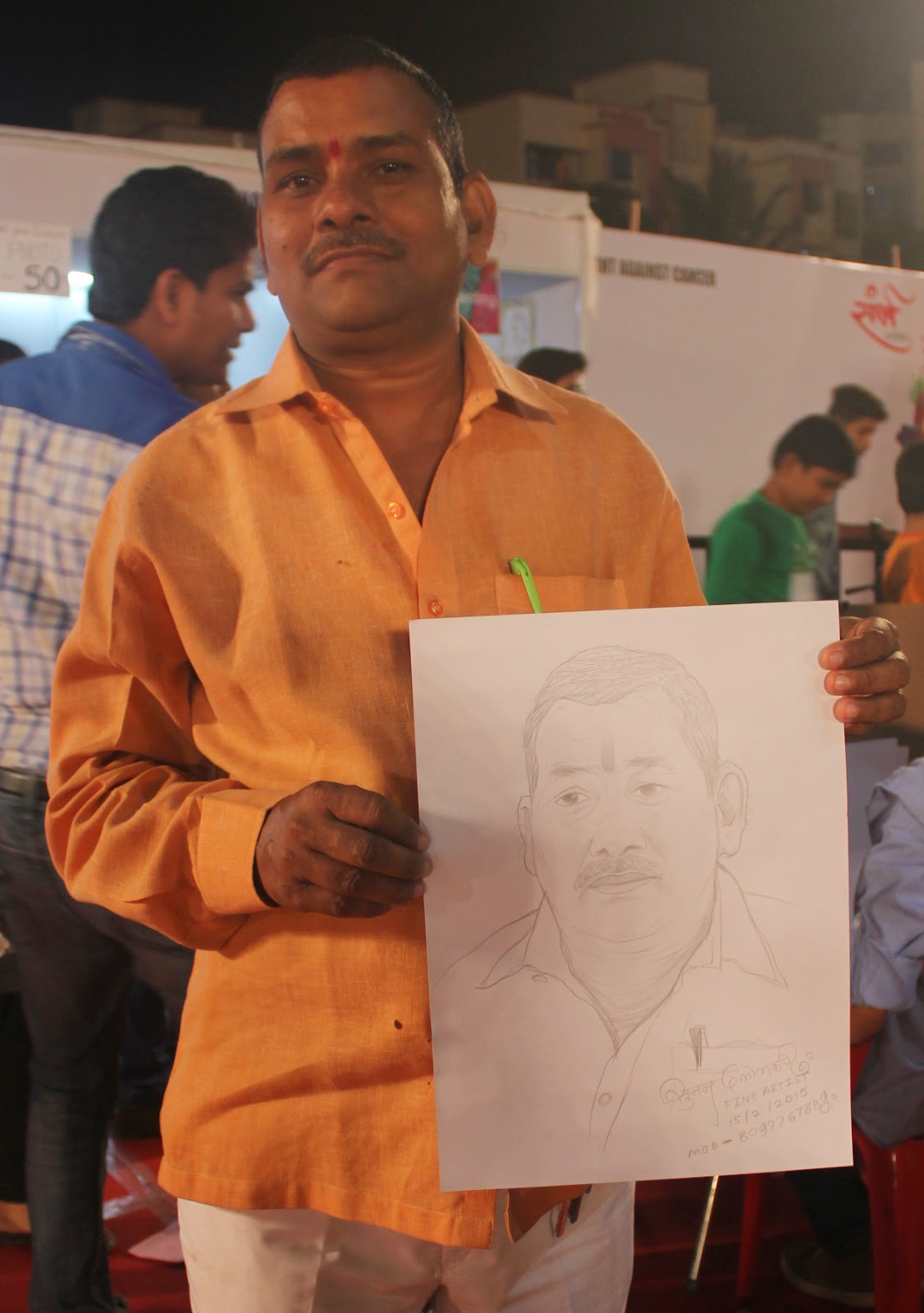 Suman Dabholkar: Live Quick Sketches