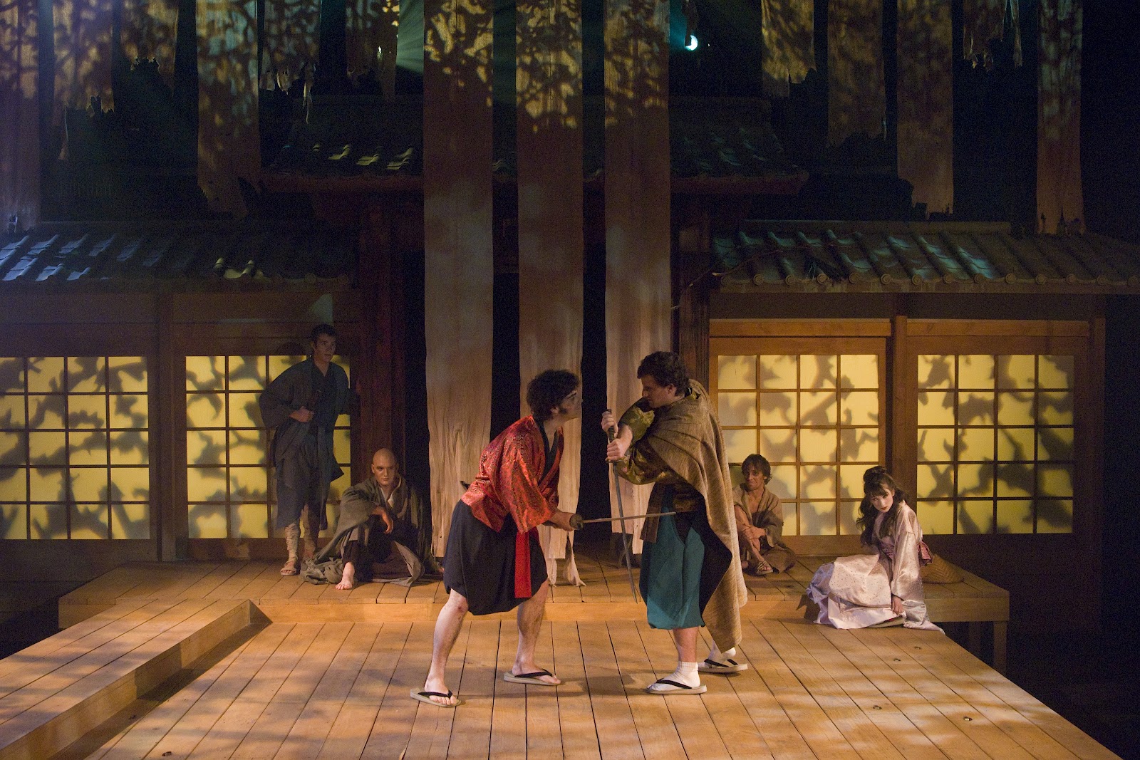 The Theatrical Designs of Gary Benson: Rashomon--Lighting Design