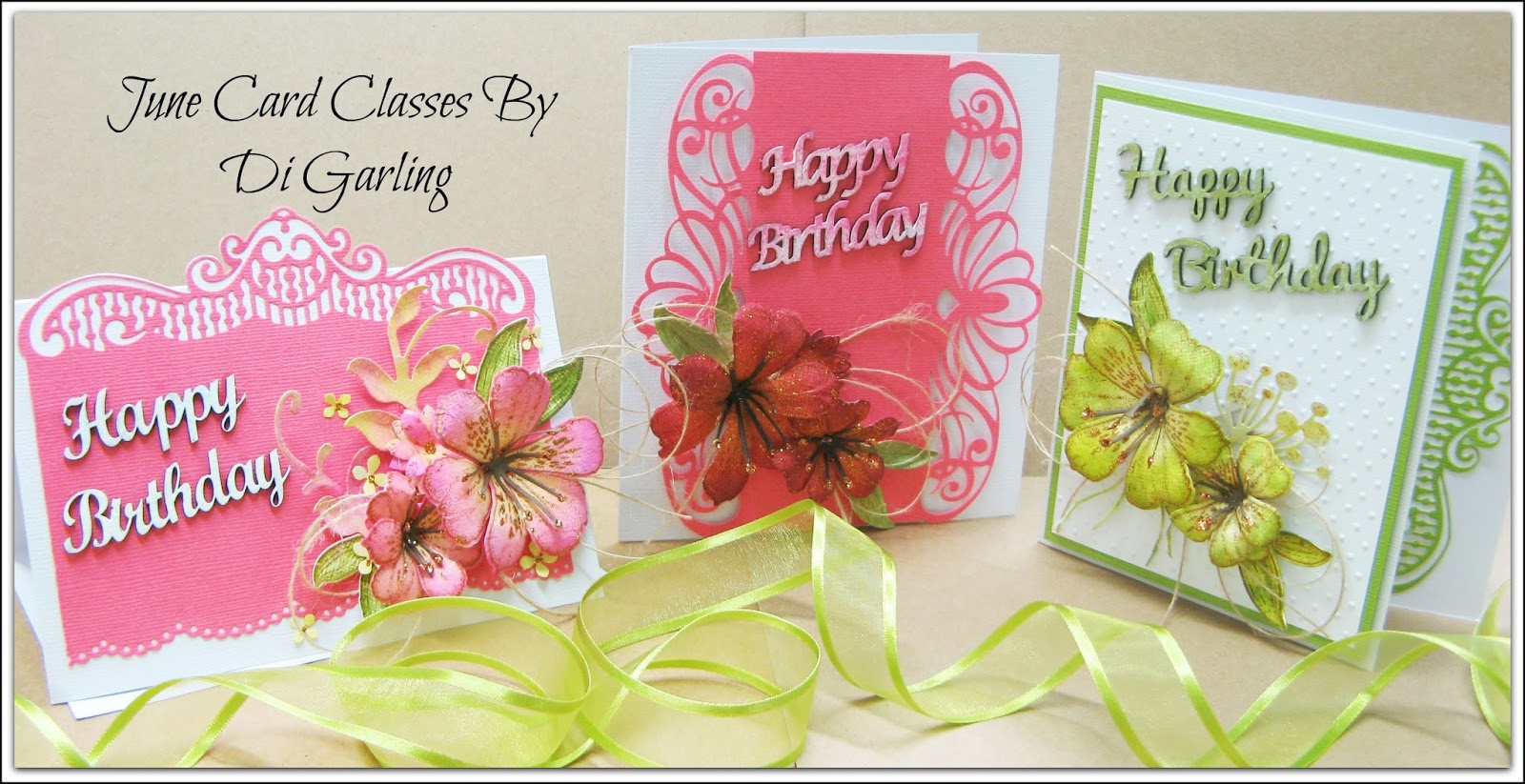 Di's Creative Space: My June Card Classes