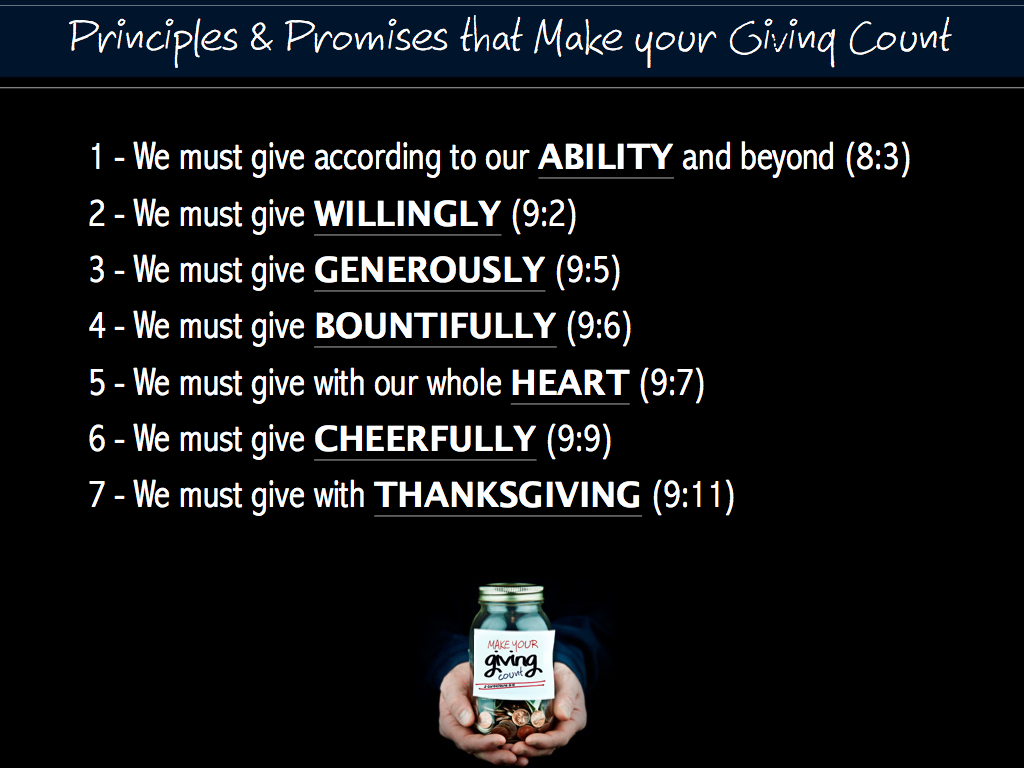 7 Keys to Godly Giving