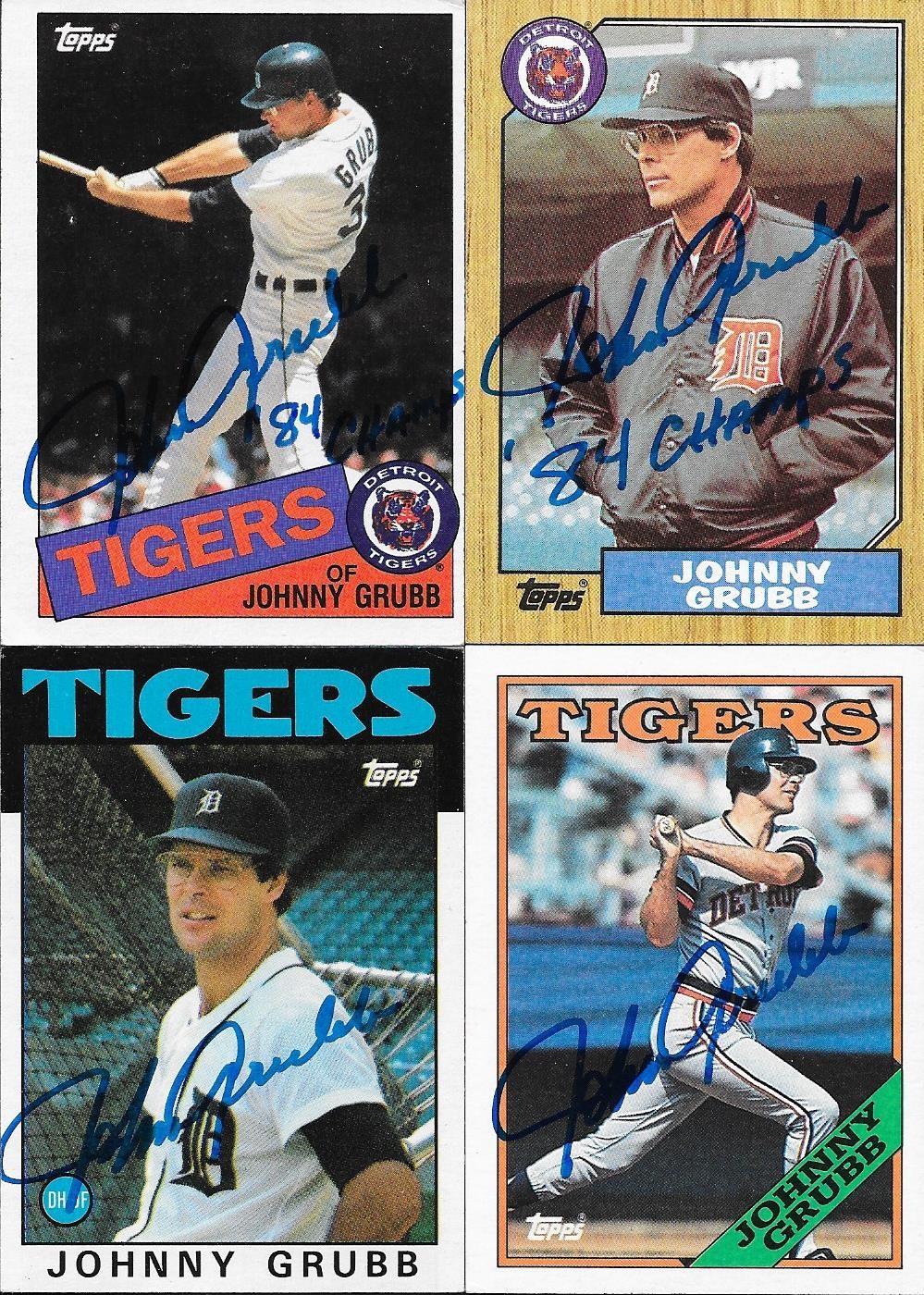 foul bunt: TTM Success - Johnny Grubb