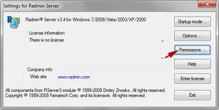 Remote Computer menggunakan Radmin Server