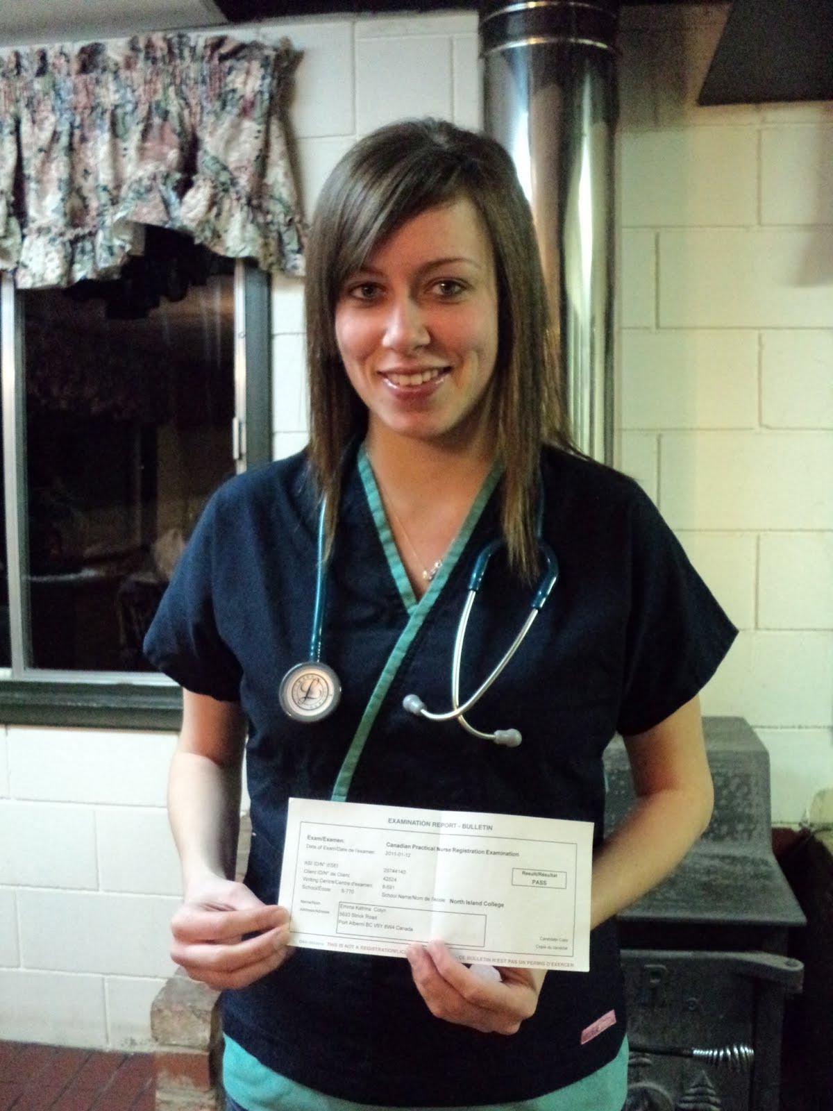 The Colyn Family Blog 2015: Introducing ... Nurse Emma Colyn, LPN