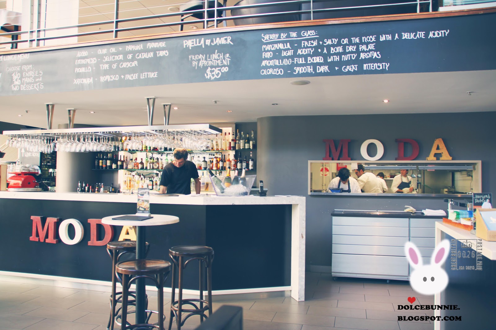 Moda Restaurant, 12 Edward Street, BRISBANE QLD 4000 | DolceBunnie