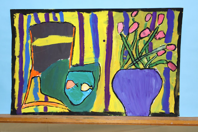 In Art Class: Matisse Still Life