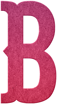 Abecedario Rosa en Fieltro. Pink Alphabet in Felt. - Oh my Alfabetos!