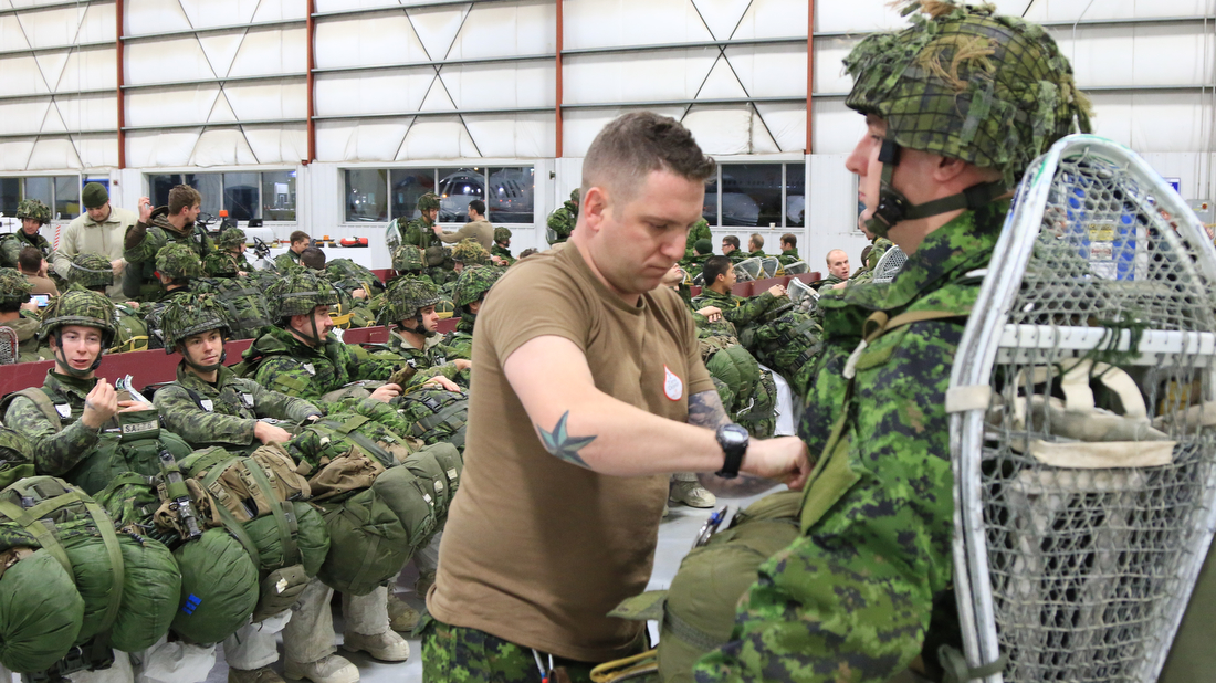 Grant Cree blog: Canadian paratroopers jump
