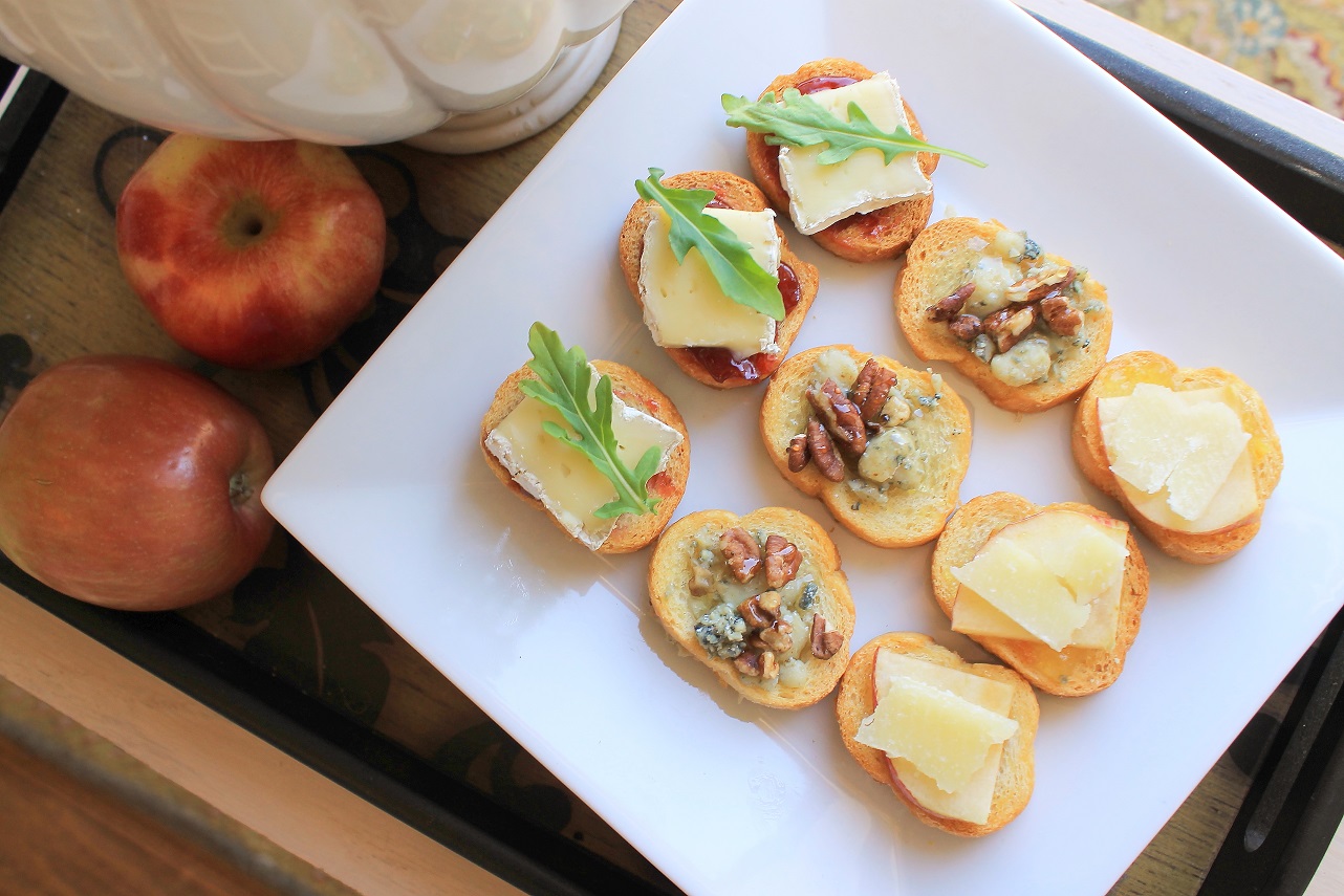 Step by Step Gourmet: Crostini Trio