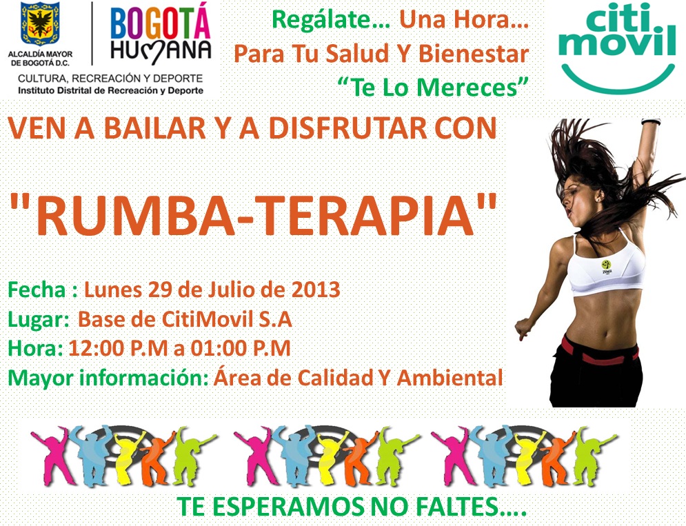 Citi Movil S.A: RUMBA TERAPIA