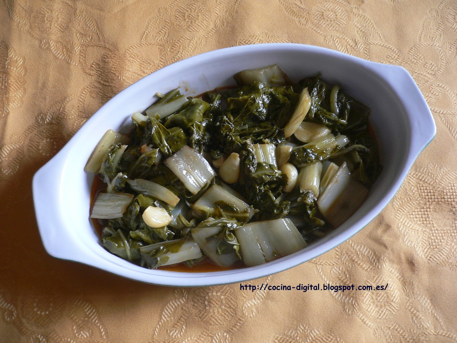 Cocina Digital con Thermomix: ACELGAS REHOGADAS