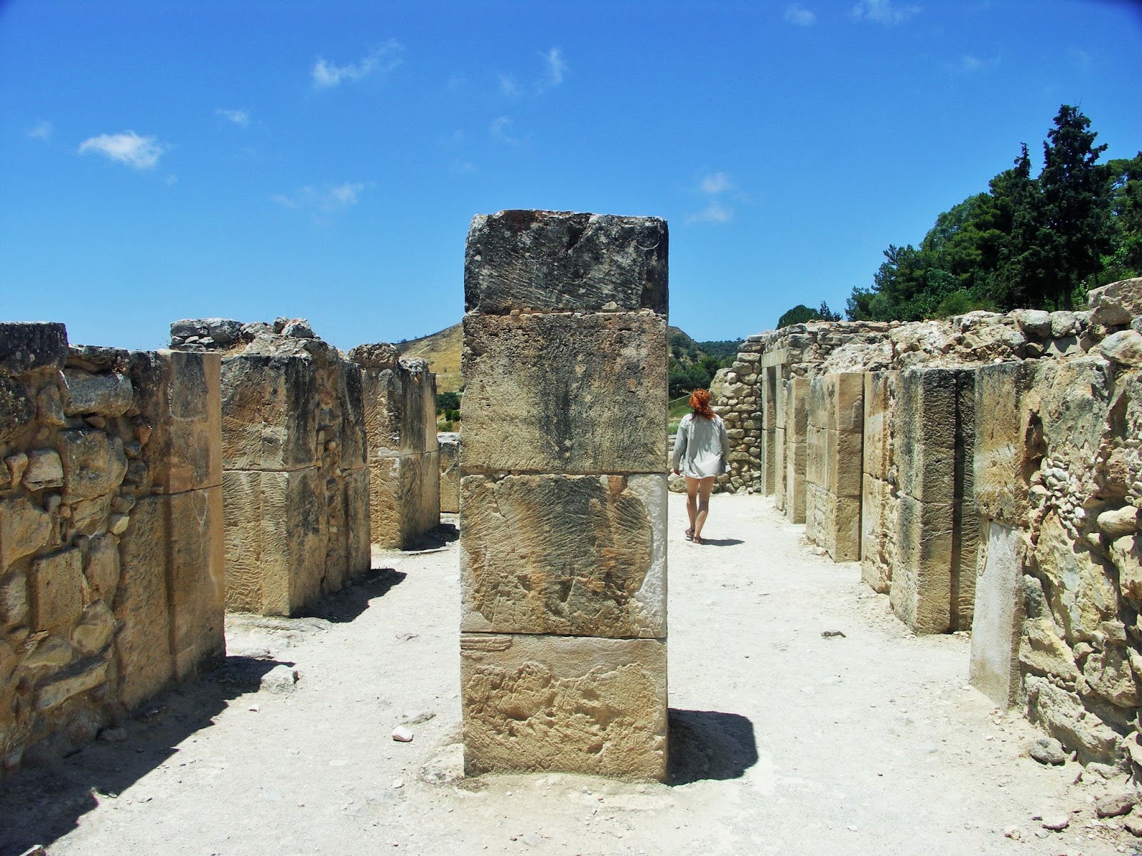 Kreta - część VI (Faistos, Preveli, Palm Beach)