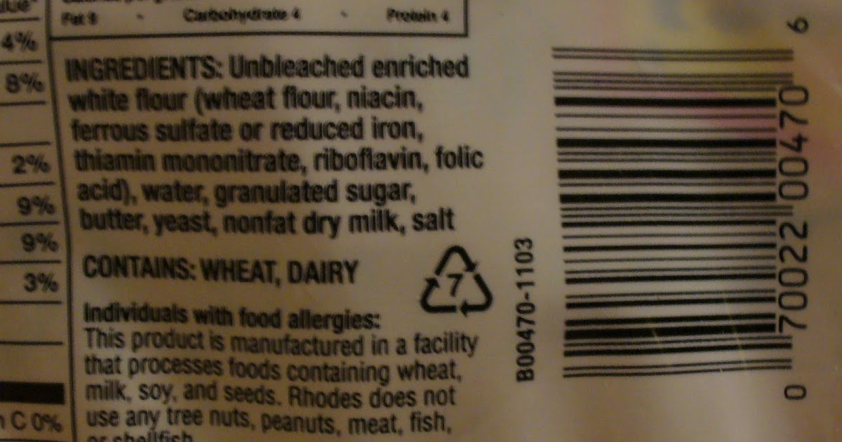 Food Allergy Buzz: Love Those Labels!
