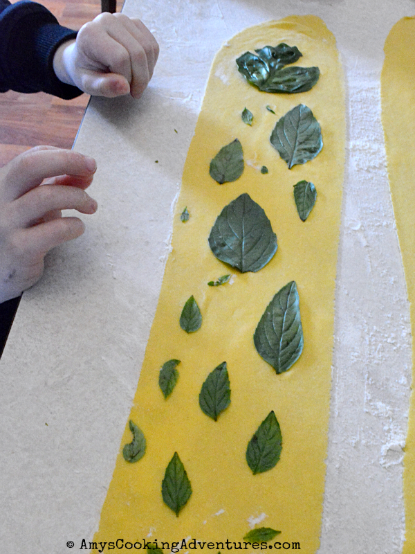 Laminated Basil Pasta #FoodiesRead