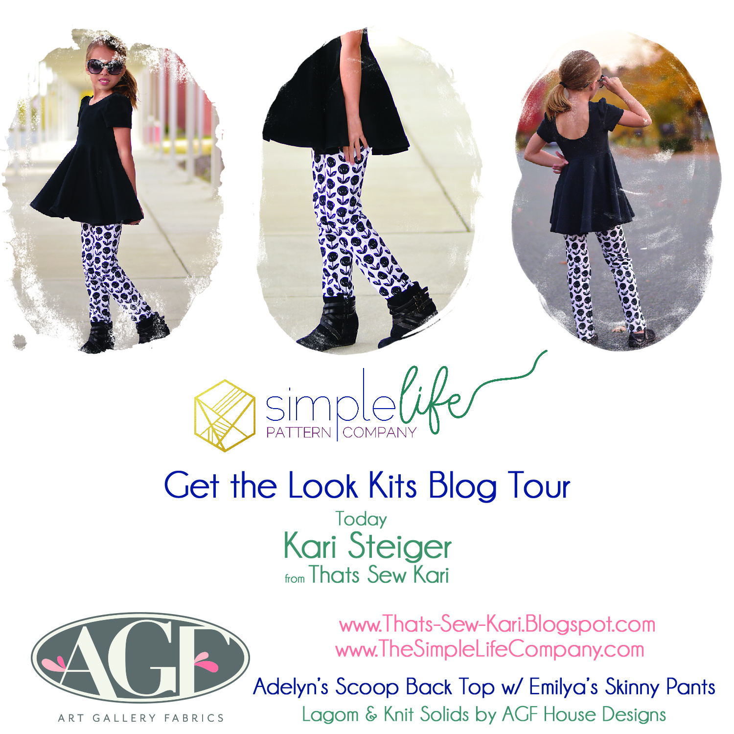 {BLOG TOUR} "GET THE LOOK" Kits with SLPco & Art Gallery Fabrics | That ...