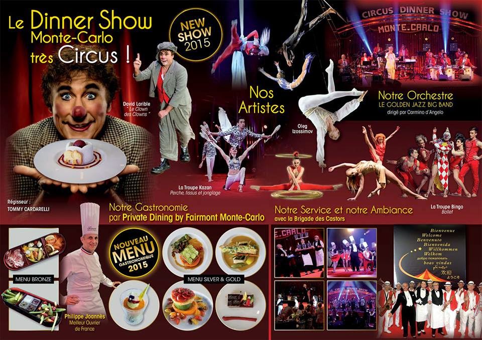 LES MAGAZINES DES ARTS NOMADES: LE CIRCUS DINNER SHOW