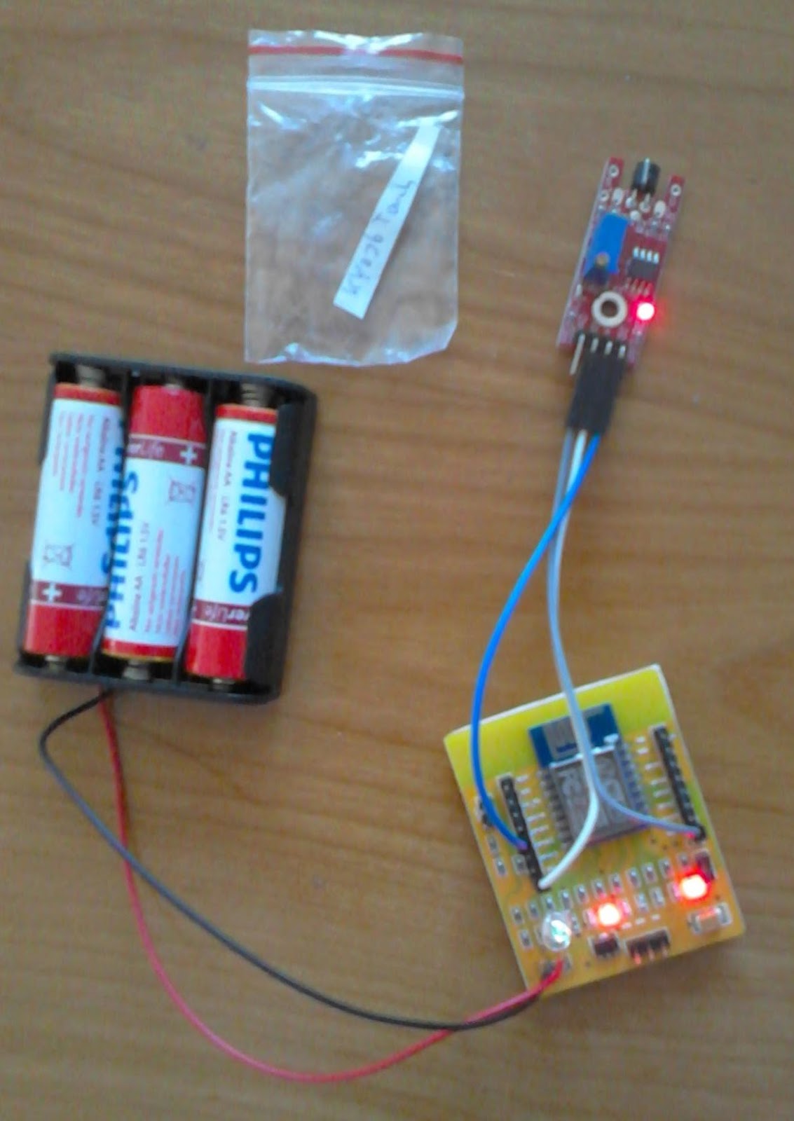 The Jeronimusnet Blog Esp8266 Ky 036 Touch Sensor