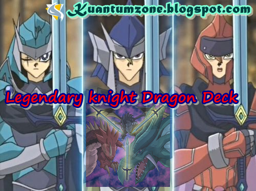 Deck Ygopro : Legenday Dragon Warrior - Zona Kuantum