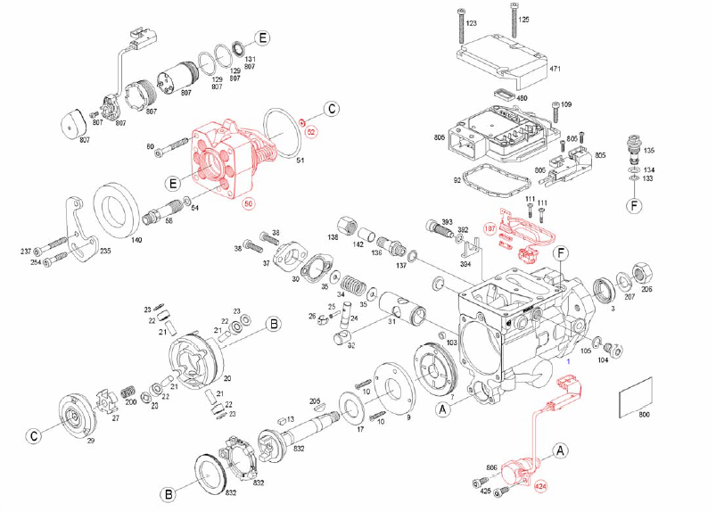 INJECTION-AUTOMOTIVE: 0470006005 BOSCH-ROTARY INJECTION PUMP