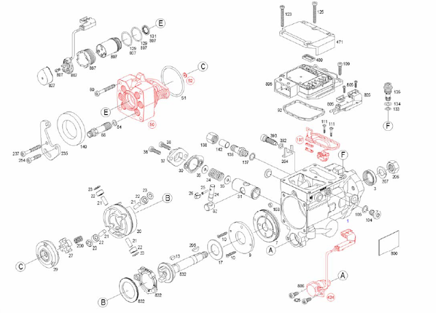 INJECTION-AUTOMOTIVE: 0470006005 BOSCH-ROTARY INJECTION PUMP