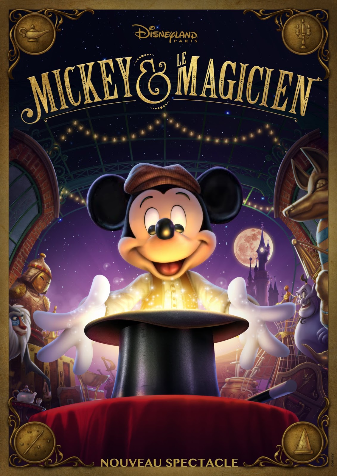 ParcPlaza.net: Disneyland Paris présente « Mickey et le Magicien », un ...