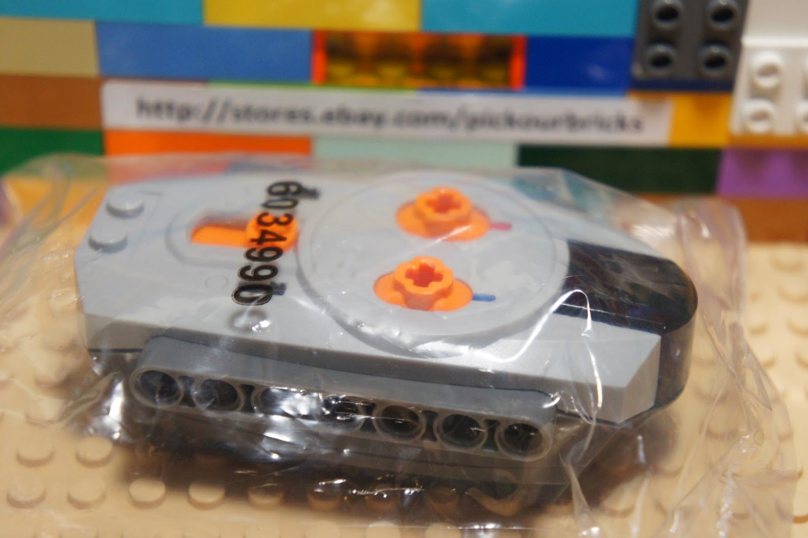 LEGO® 58122 Power Functions 11x6x4 IR Remote Control w/ Dark Stone Gray ...