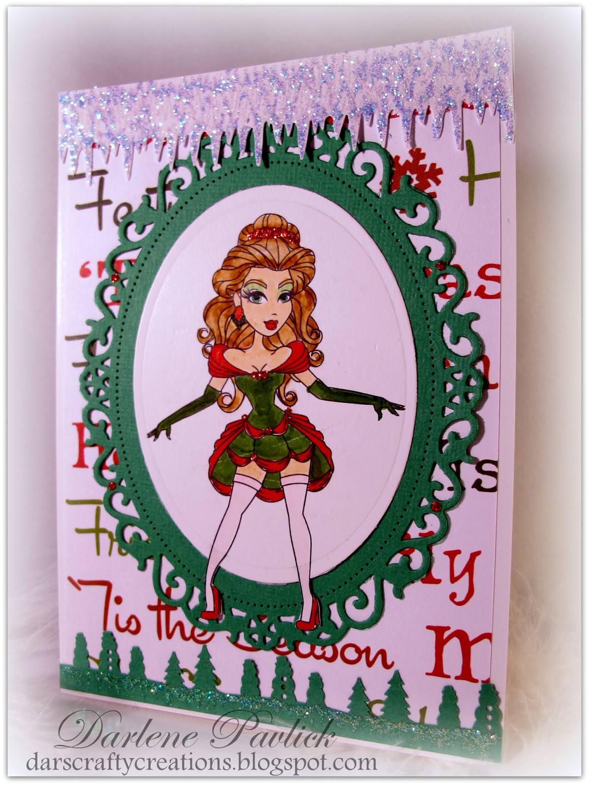 Dars Crafty Creations Its A Sassy Christmas In July
