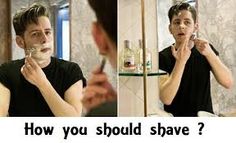The art of shaving: First Time Shavers